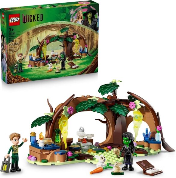 LEGO Wicked Elphaba’s Retreat Building Toy - Elphaba & Fiyero Toy ...