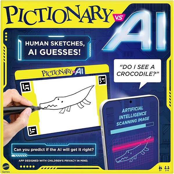 Pictionary Vs. AI Family Game for Kids and Adults and Game Night ...