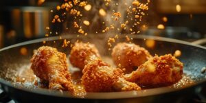 Crispy Crunchy Kellogg's® Corn Flakes Crusted Chicken Pieces - BabyYumYum